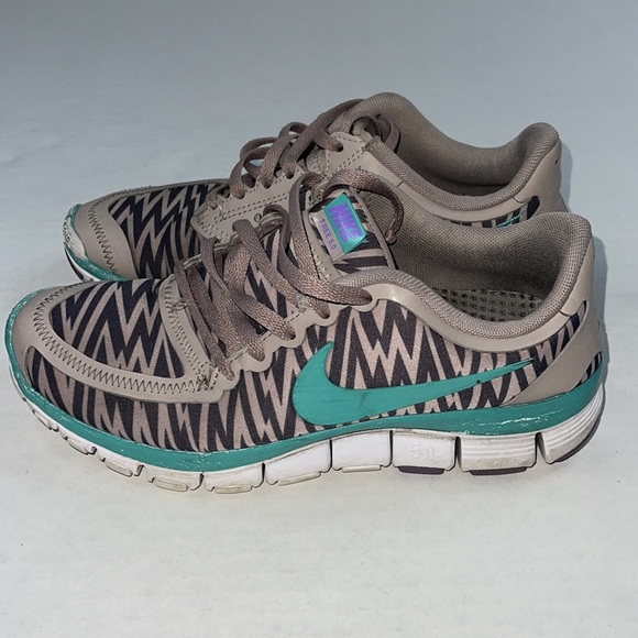 Nike | Shoes | Nike Free 5 V4 Womens Zebra Print Shoes | Poshmark